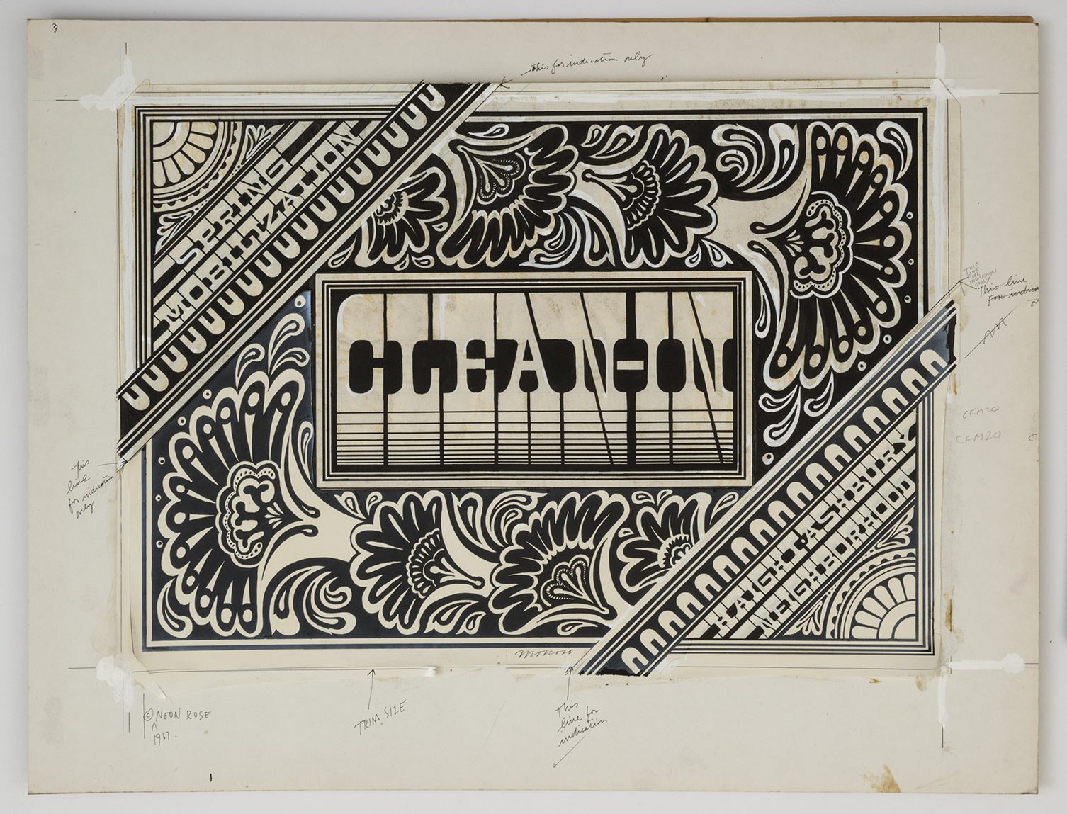 Victor Moscoso Psychedelic Art